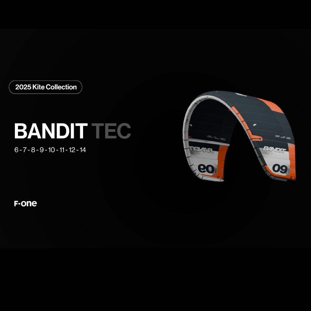 La nueva BANDIT con tejido CODE-TEC - F-ONE PROSHOP